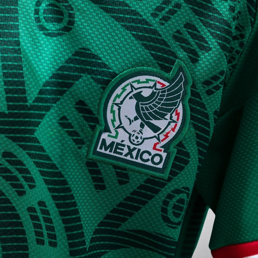 2026 Mexico Home Kids Size Kit from FootballPrestige.club ...