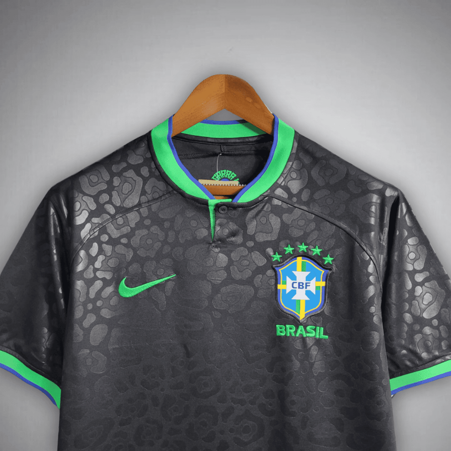 Brazil "Black Leopard" Premium Kit from FootballPrestige.club ...