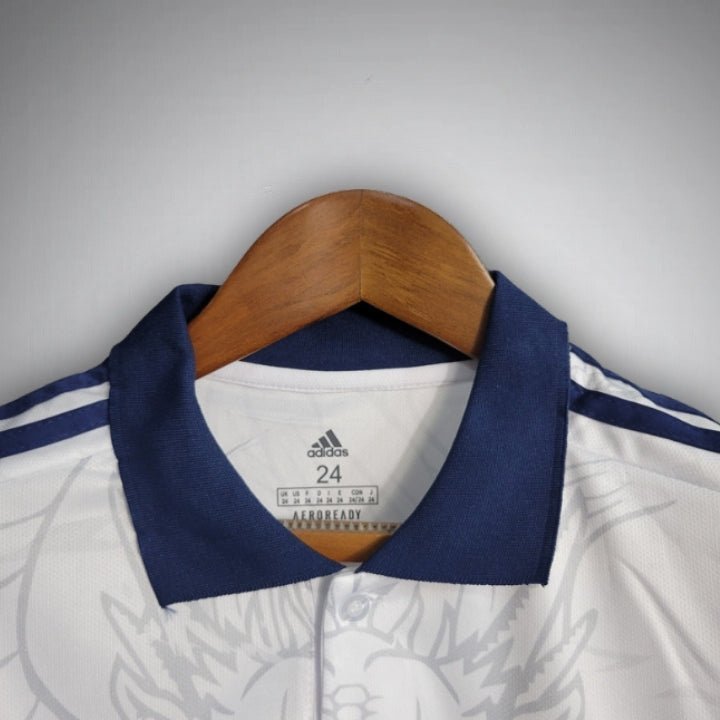Real Madrid Dragon Blanco Premium Kids Size Kit from FootballPrestige ...